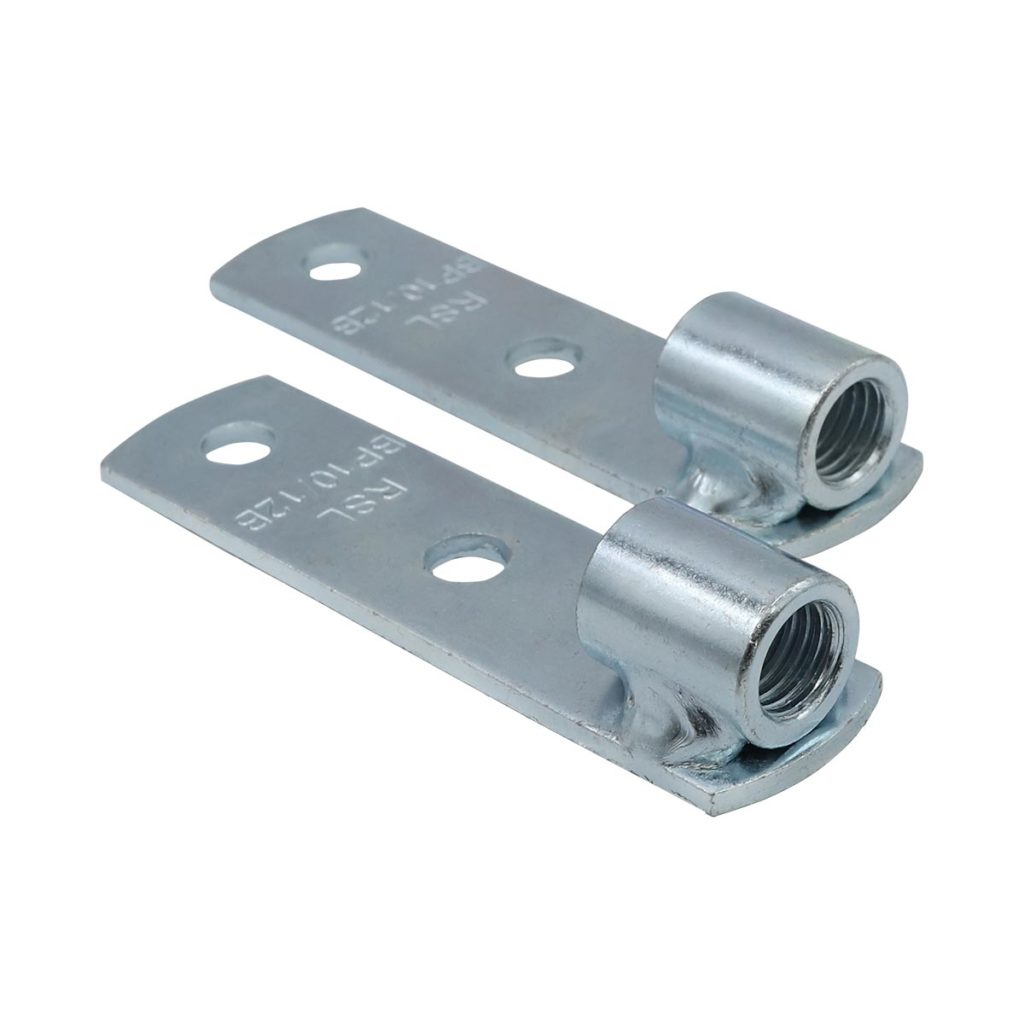 Zinc Plated Vertical Base Plate - Simplefix