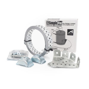 2 Strap Seismic Cylinder Restraint Kit - Simplefix