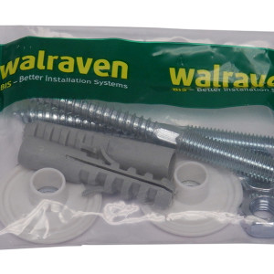 BIS Wash Basin Fixing Kit (Zinc Plated) - Simplefix