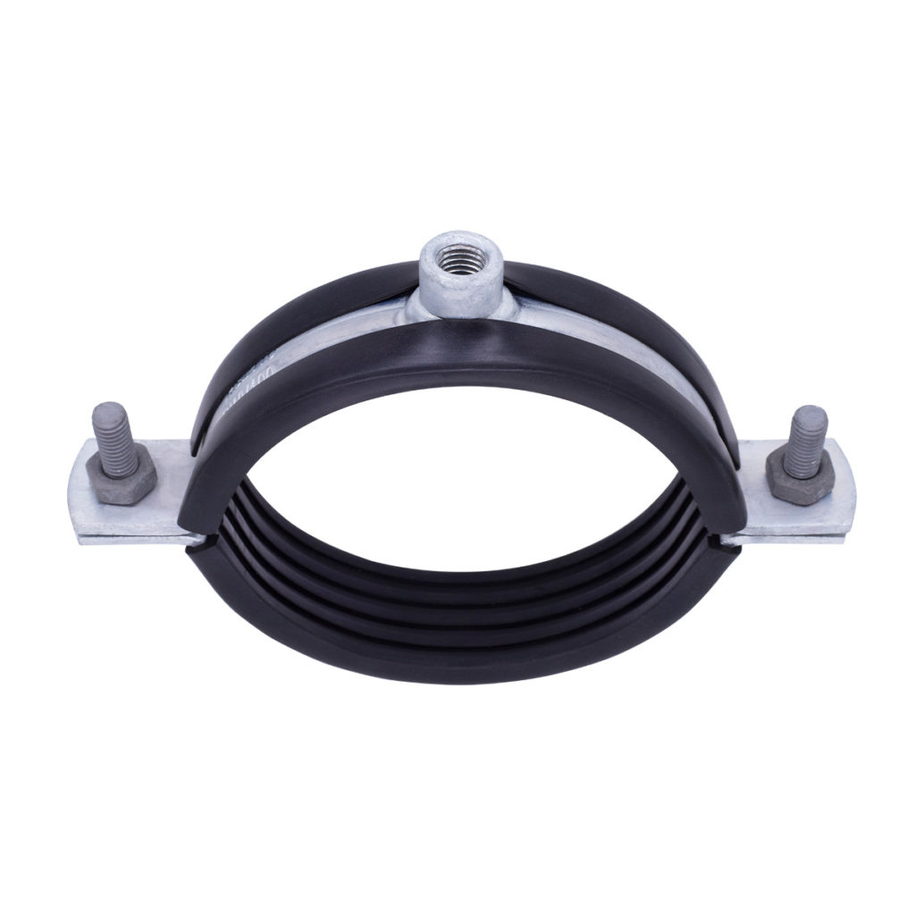 DWV Rubber Lined HDG Pipe Clamps - Simplefix