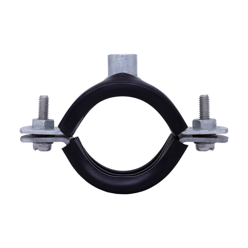 DWV Rubber Lined HDG Pipe Clamps - Simplefix